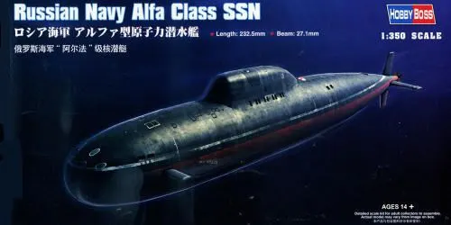 Russian Navy Alfa Class SSN